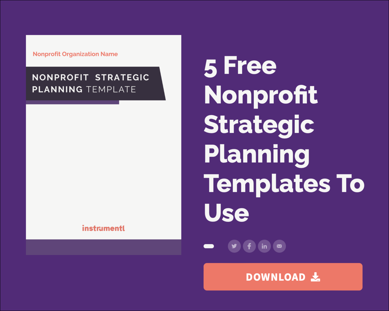 The Essential Components Of A Nonprofit Strategic Plan [with Template